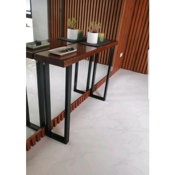Dark-toned Solid Mahogany Bar Table - Standing Table | Lazada PH