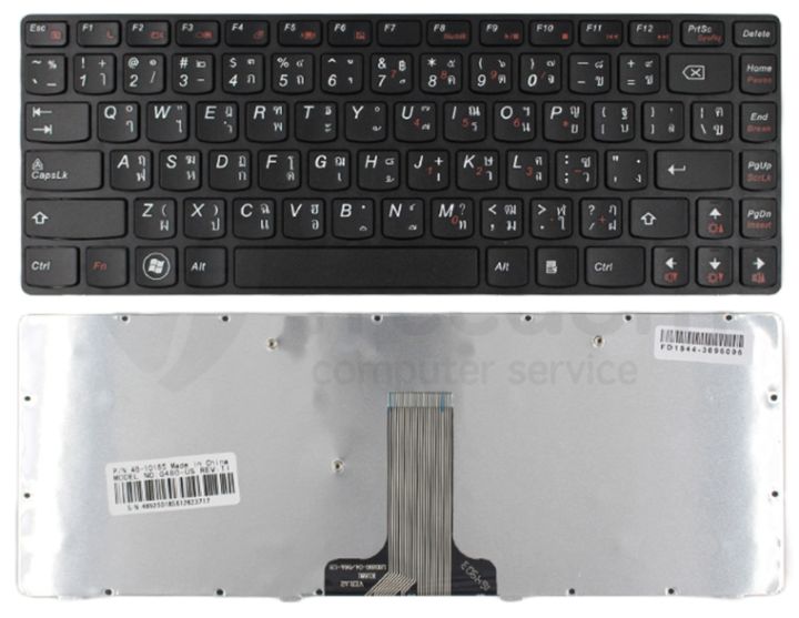 คีย์บอร์ด Lenovo G400 G405 G410 (TH-ENG) | Lazada.co.th