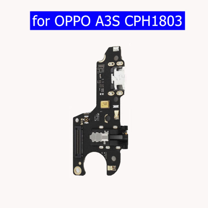 for OPPO A3S CPH1803 USB Charger Port Connector Flex Cable Microphone ...