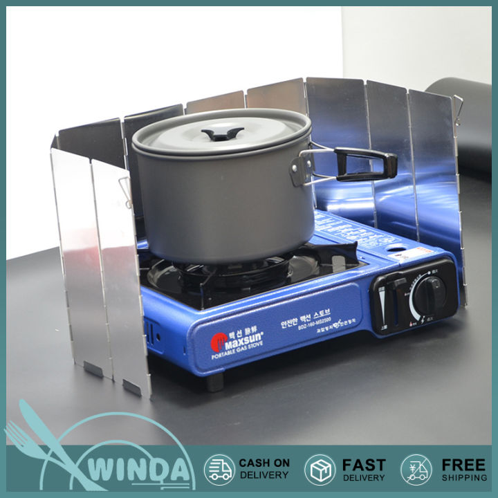 Winda 10 Outdoor camping stove wind deflector ultra light aluminum ...