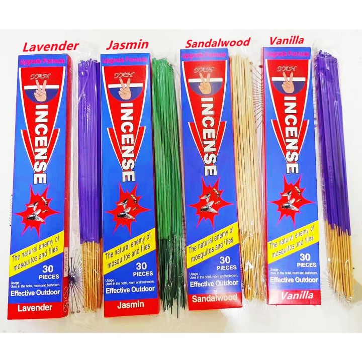 H&L 5Boxs (30 packs)INCENSE MATAPANG Jasmin Upgrade Formula the natural ...