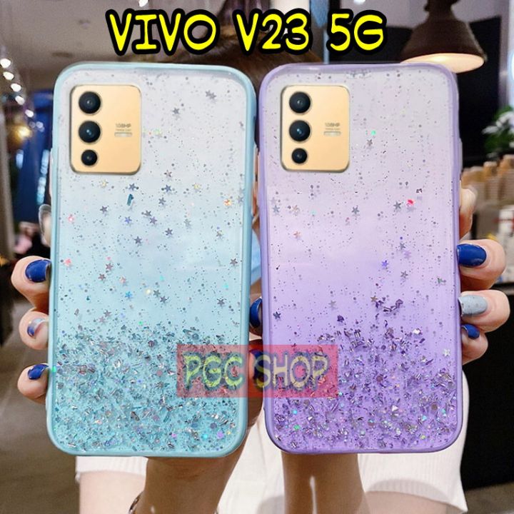 CASING ( VIVO V23 5G ) CASE GLITER, KESING HP,KASING KEREN,CASING ...