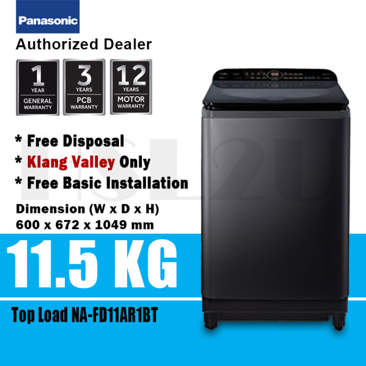 [DELIVERY+INSTALLATION @ KLANG VALLEY] Panasonic 11.5kg NA-FD11AR1BT ...