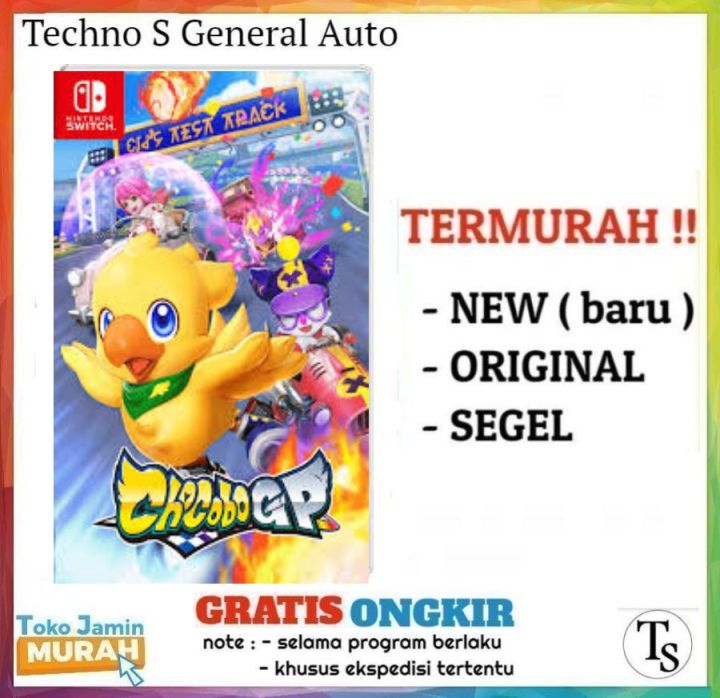 Chocobo GP Racing Nintendo Switch | Lazada Indonesia