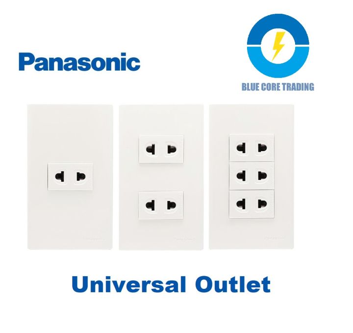 Panasonic Wide Series Wiring Devices Universal Outlet | Lazada PH