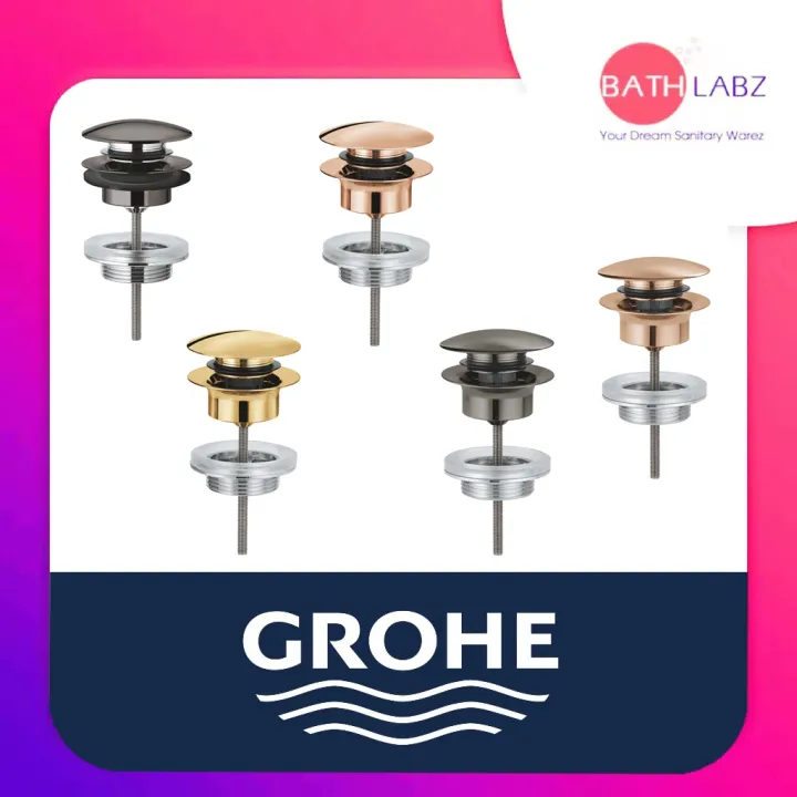 GROHE 65807A00 | 65807GL0 | 65807DA0 | 65807AL0 | 65807DL0 WASTE SET ...