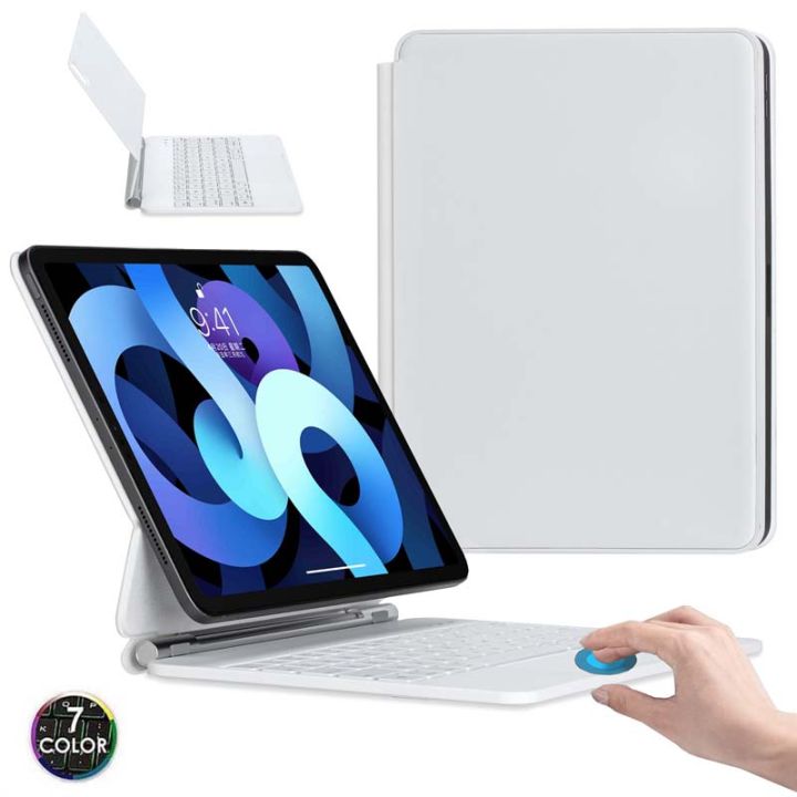 Magic-Stand Trackpad Backlight Keyboard Case for iPad Air 5 10.9 inch ...