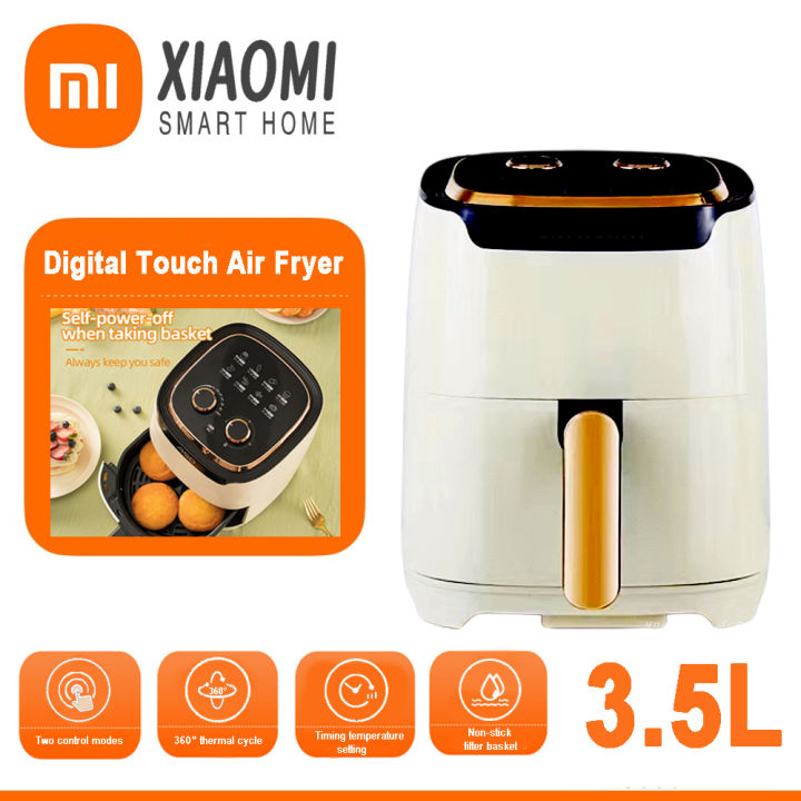 XIAOMI Air Fryer 3.5L Large Capacity Touch Screen Non-Stick Air Fyer Oven Multi-Function Kitchen ...