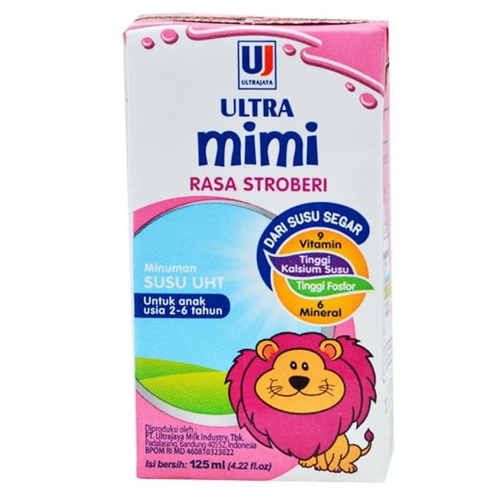 Ultra Mimi Strawberry 125 Ml | Lazada Indonesia