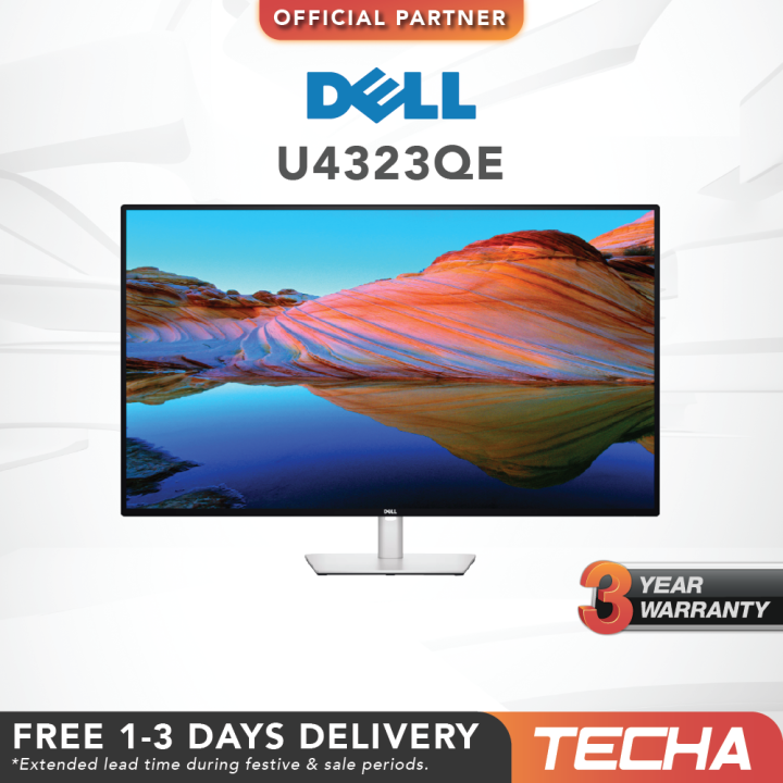 Platform logistics delivery Dell UltraSharp U4323QE | 43" 4K | USB-C ...
