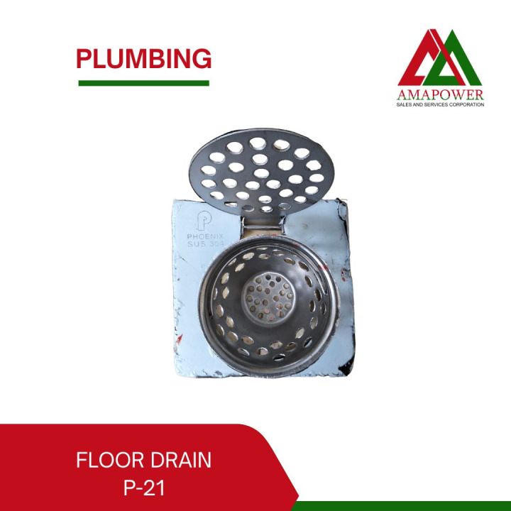 STAINLESS STEEL FLOOR DRAIN P-21 | Lazada PH