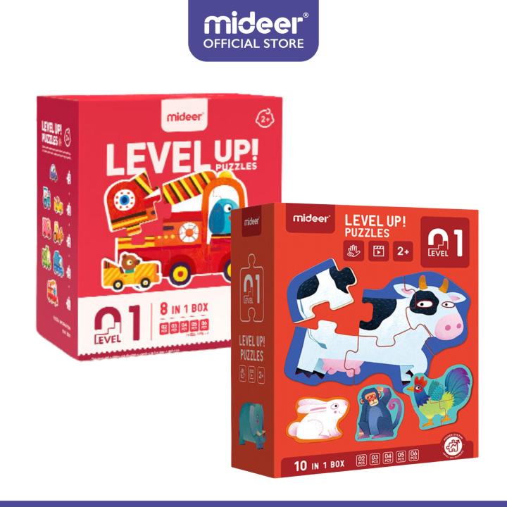 Mideer Level Up Puzzle - Level 1 | 2Y and Up | Lazada PH