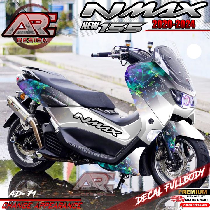 (COD) TERBARU Decal Sticker Yamaha Nmax 155 New 2020 2021 2022 2023 ...