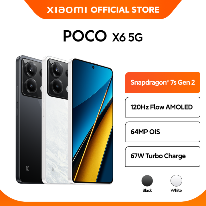 POCO X6 (12/256GB) | Snapdragon® 7s Gen 2 | Flow AMOLED CrystalRes 120 ...