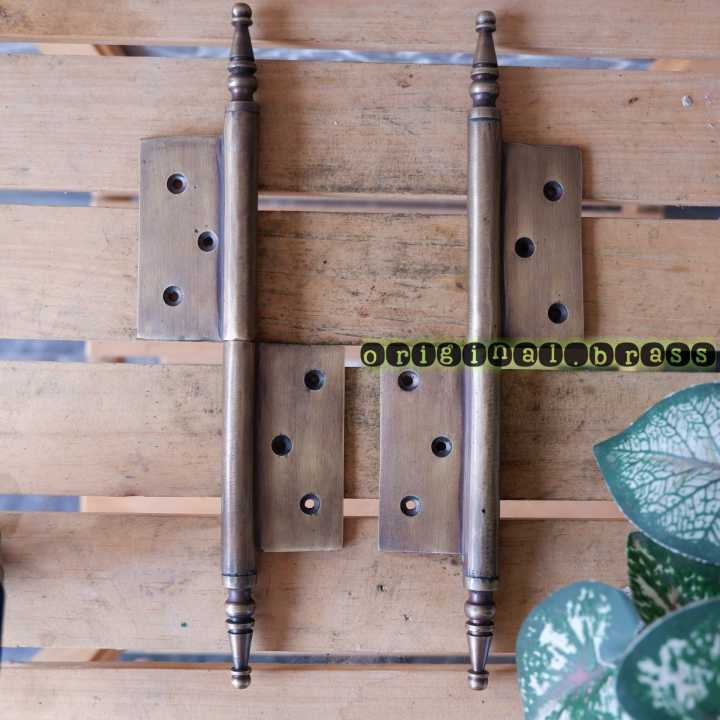 Engsel Kuningan 5,5inch Engsel Pintu Rumah Engsel Pintu Kayu Engsel ...