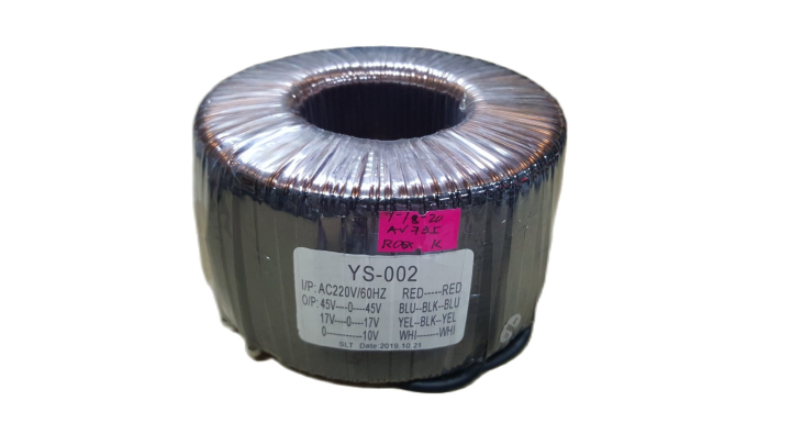 Sakura AV-735(YS-002) I/P: AC220V/60Hz, 0/P: 45V-0V-45V, 17V-0V-17V, 0V ...