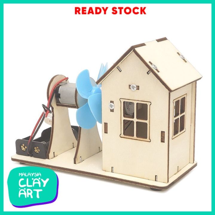 Wind Power Station DIY Puzzle Pack STEM Toy | Science Education Set ...