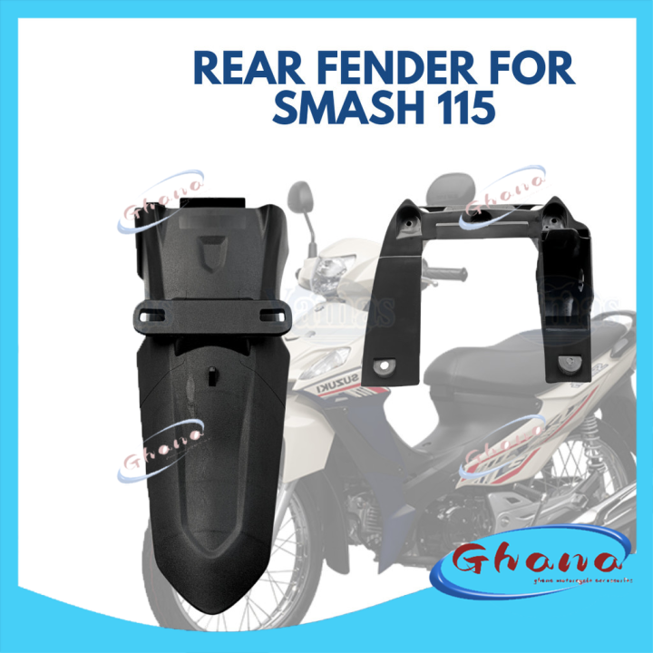 MOTORCYCLE REAR FENDER FOR SMASH 115 [GHANA] | Lazada PH