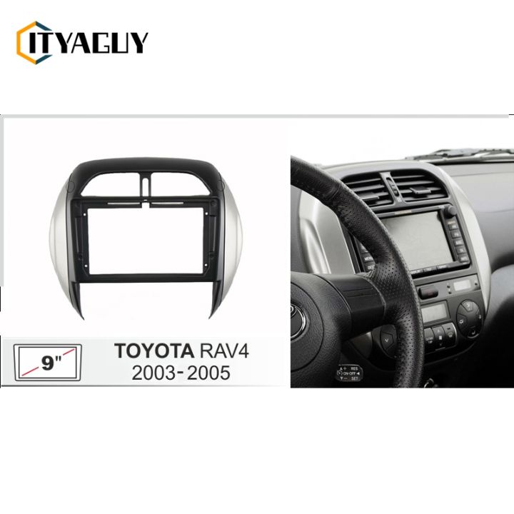 9 Inch Car Dashboard for Toyota RAV4 2003-2005 Dashboard Kit Installed ...