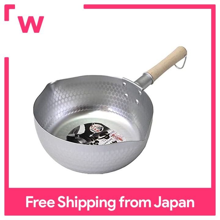 Taniguchi Kinzoku Setsuhei Pot 24cm Lightweight Ginba Japanese ...