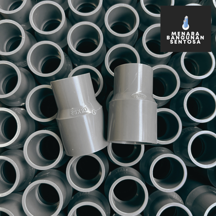 Reducer Sok PVC Langgeng TS 1" x 3/4" Inch - Fitting Pipa Sock Socket ...