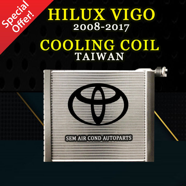 TOYOTA HILUX VIGO 2008-2017 YEAR OEM TAIWAN COOLING COIL/ EVAPORATOR ...