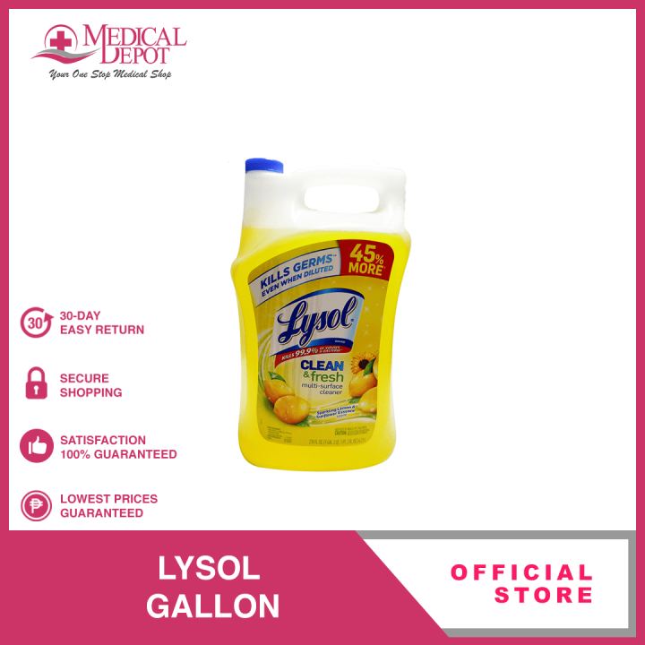 Lysol Disinfectant (Gallon) | Lazada PH