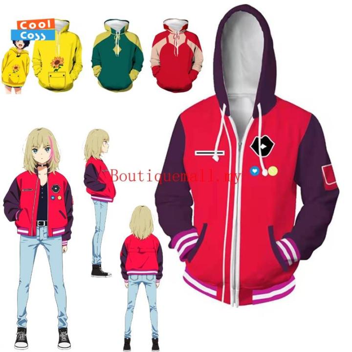 【Versatile】 2021 Wonder Egg Priority Cosplay Hoodies Ohto Ai Costumes ...