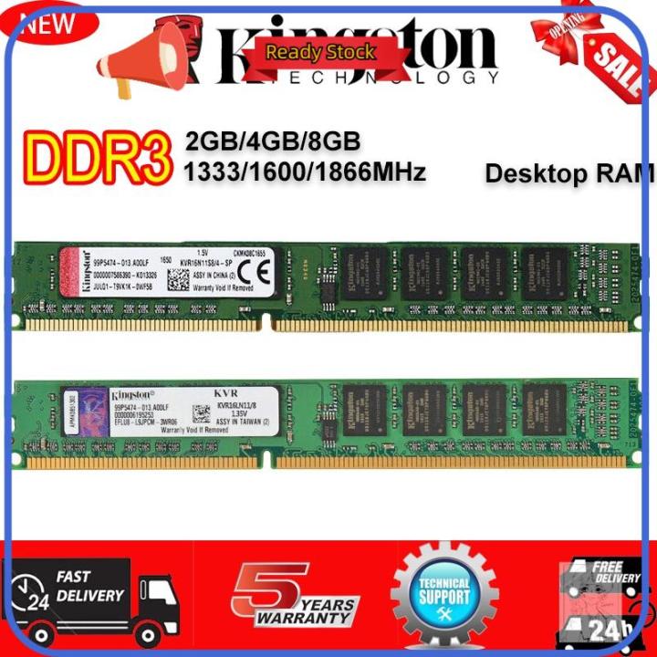 ⭐ ⭐PROMOTION⭐ ⭐ ♗Kingston Original PC3 Memory DDR3 2GB 4GB 8GB ...