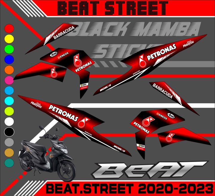 STRIPING STICKER BEAT STREET 2020-2023 STIKER BEAT STREET 2020-2023 ...