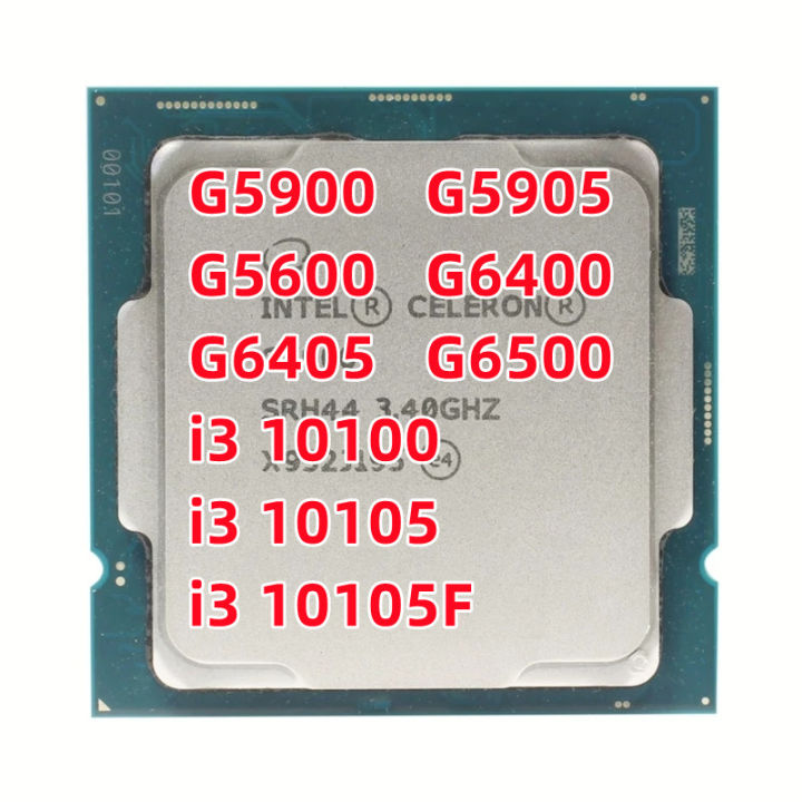 Celeron G5900 G5905 G5600 G6400 G6405 G6500 i3-10100 I3 10100 10105 ...
