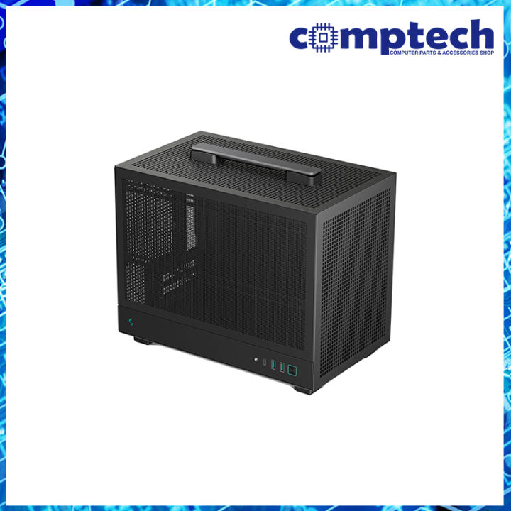 Deepcool CH160 MESH Black / White Mini-ITX Ultra Portable High Flow PC ...
