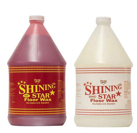Shining Star Liquid Floor Wax 1 Gallon Red / White / Natural Color ...