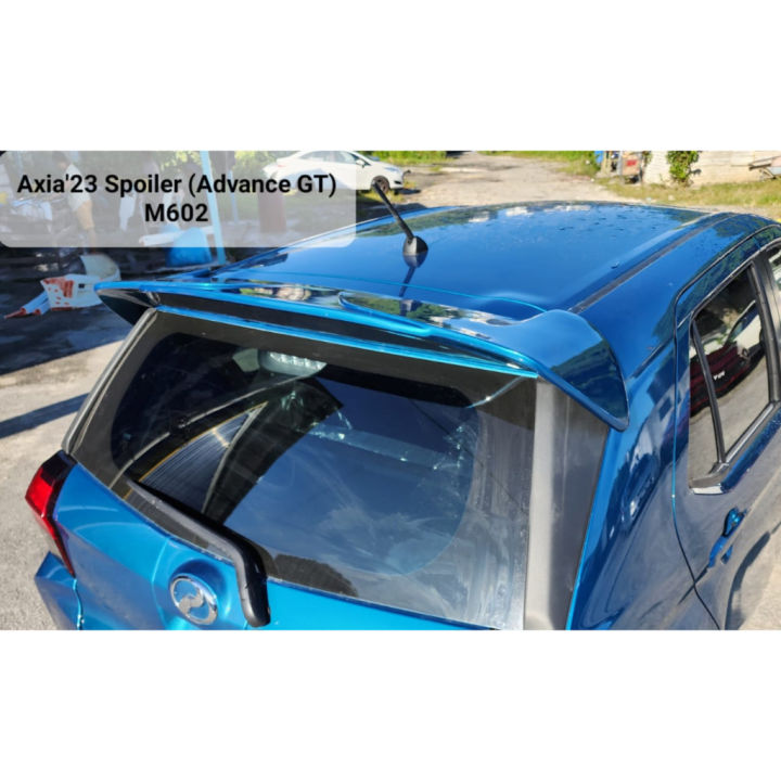 Perodua Axia 2023 Spoiler Fiber | Lazada