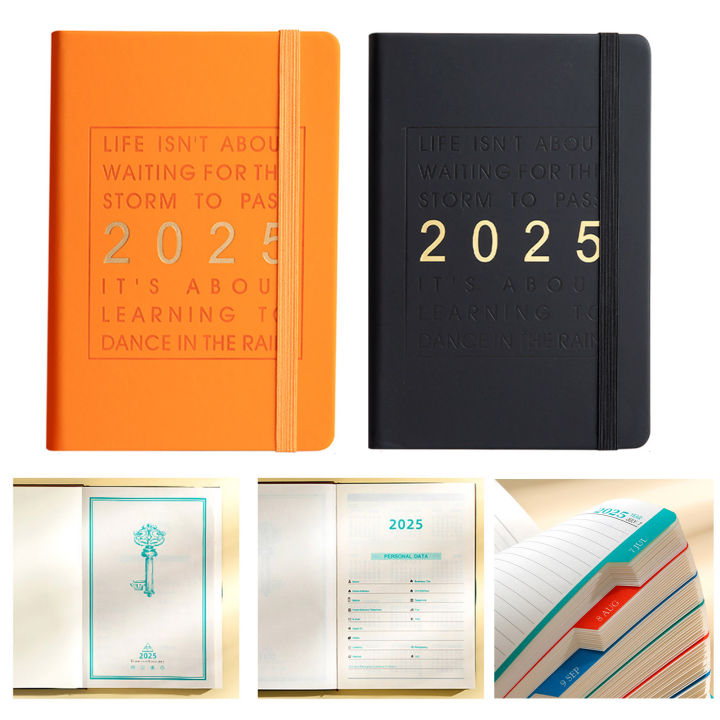 Gratitude Affirmation Planner 2025 Schedule Organizer 2025 A5 Fabric ...