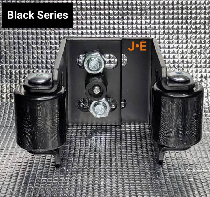 ☑️ JE Adjustable Sliding Gate End Stop Catcher with 2 Nylon Rollers and ...