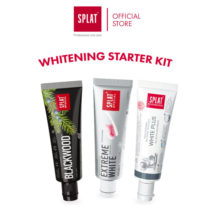 SPLAT Whitening Toothpastes Starter Set | Lazada