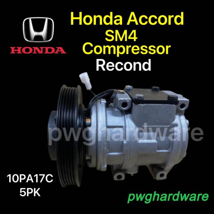 Recond Honda Accord SM4 Air Cond Compressor 10PA17C/ Kompressor Honda ...