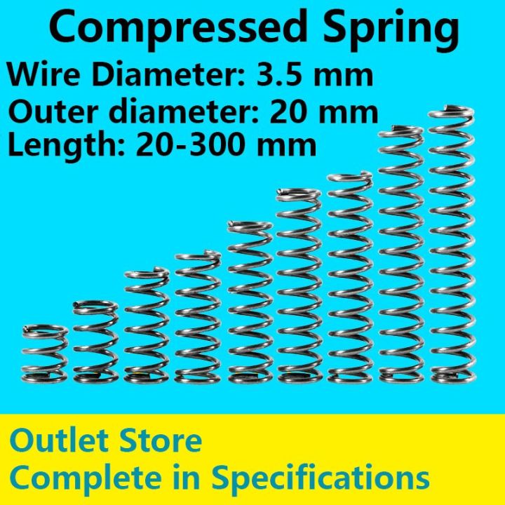 Pressure Spring Compressed Spring Telescopic Spring Line Diameter 3.5mm ...