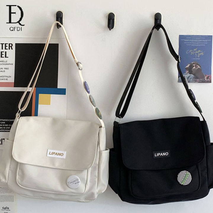 QFDI กระเป๋า กระเป๋าสะพาย กระเป๋าสะพายข้าง กระเป่าสะพาย ผช ใช้ได้ทั้ง ...