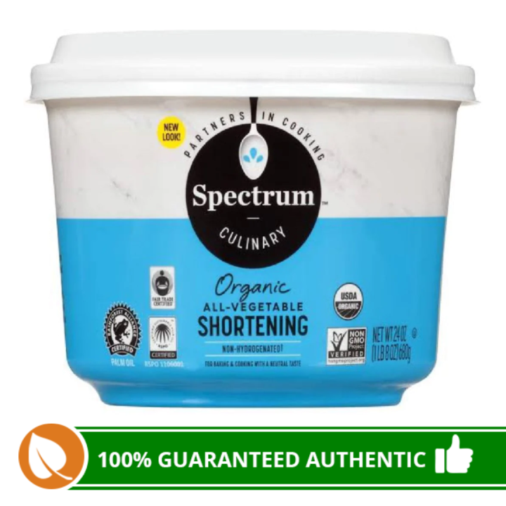 Spectrum Organic All-Vegetable Shortening 680g | Lazada PH