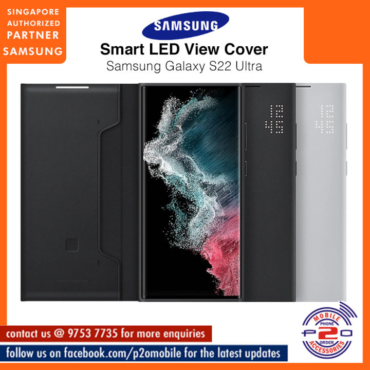 Samsung Smart LED View Cover Galaxy S22 Ultra / Galaxy S22+ | Lazada ...