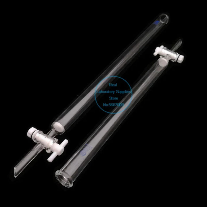1pcs Laboratory Glass Open Type Glass Chromatography Column with Sand ...