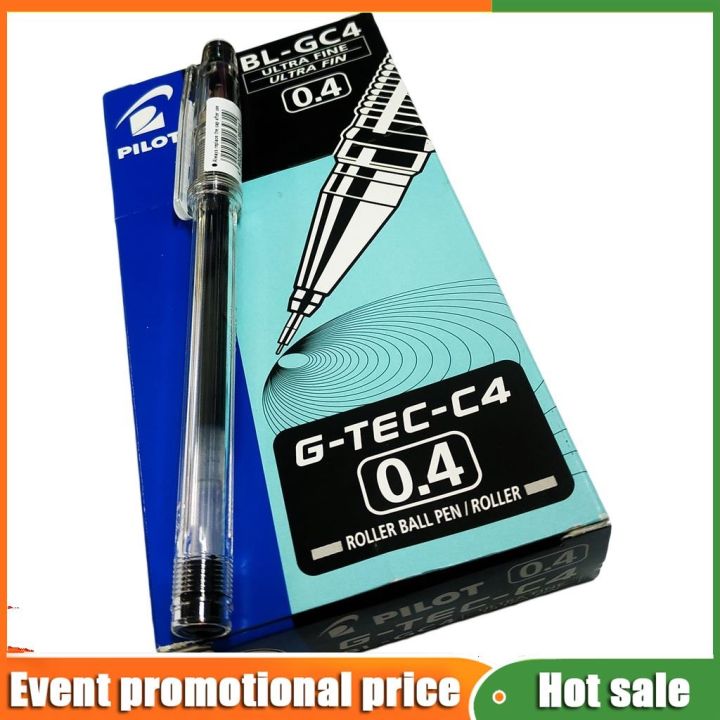 ORIGINAL PILOT GTECH BALL PEN ( 0.4 BLACK ) G-TEC-C4 BALLPEN ( PRICE PER PIECE ) G-TECH ...