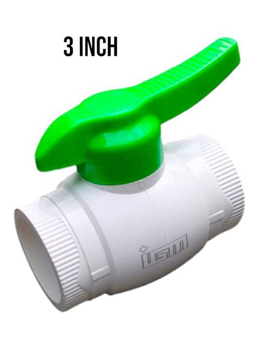 Ball Valve UPVC IGM 3 Inch - Stop Kran UPVC | Lazada Indonesia