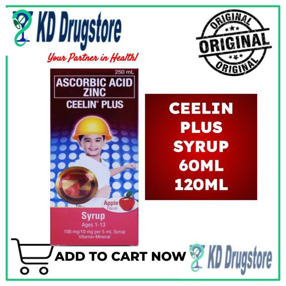 CEELIN SYR PLUS 120ML / 60ML (VITAMIN C) | Lazada PH