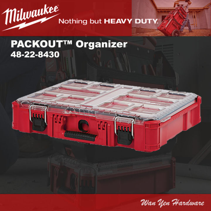 Milwaukee PACKOUT™ Organizer Modular Storage System 48-22-8430 | Lazada