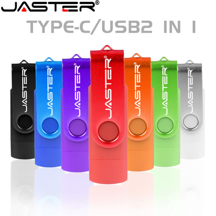JASTER TYPE-C USB Flash Drive 128GB Free Custom Logo Pen Drive 64GB ...