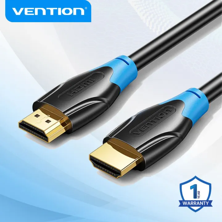Vention AAC 4k HDMI Cable Black | Lenght: 1M, 1.5M, 2M, 3M, 5M, 10M ...