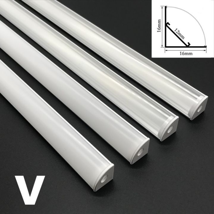 2-30pcs/Lot perfil aluminio led Corner Aluminium Profile Channel Holder ...